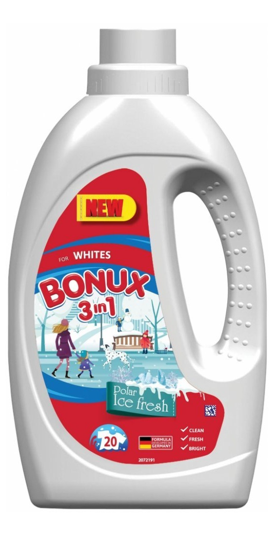 Bonux Detergent Lichid 1.1L White Ice Fresh - casaharnica.ro
