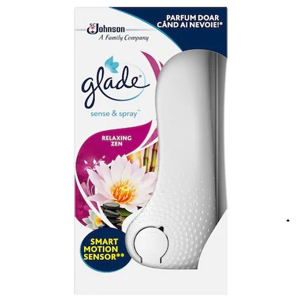 Glade Sense & Spray Aparat Odorizant pentru camera 18ml Relaxing Zen - casaharnica.ro