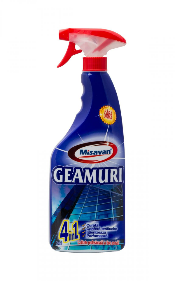 Misavan Detergent Geam 4In1 750Ml - casaharnica.ro