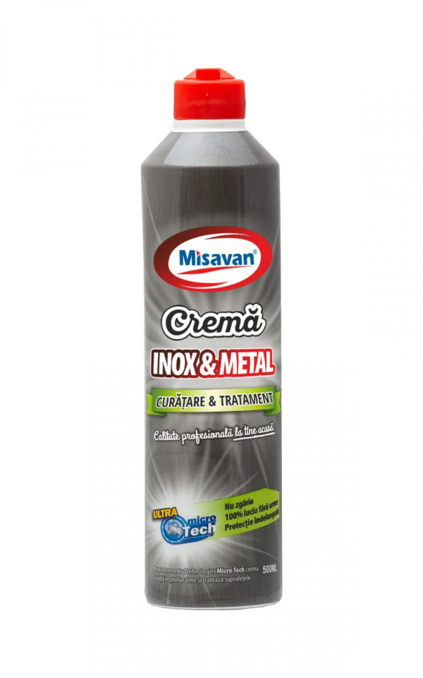 Misavan Crema Inox Metal 500Ml - casaharnica.ro