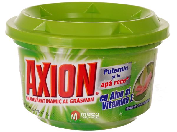 Axion Detergent Vase Pasta 400G Aloe&Vitamina E - casaharnica.ro