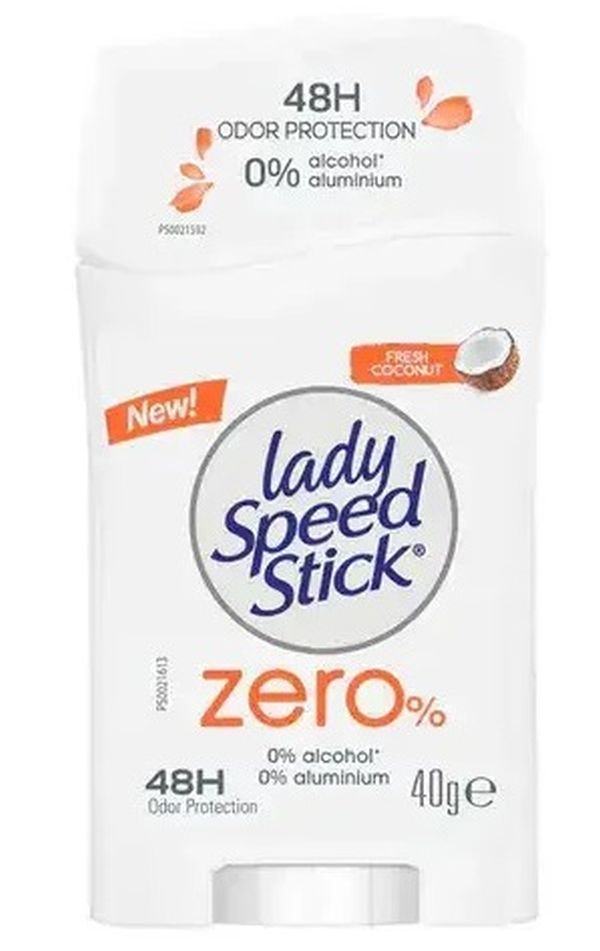 Lady Speed Stick Deodorant Antiperspirant Solid 40G Zero % Fresh ...
