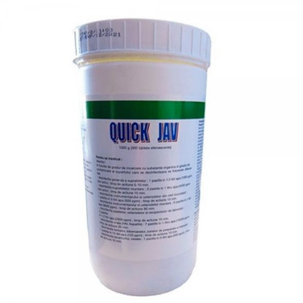 Misavan Tablete Dezinfectante Clorigene 1kg Quick Jav 300Tab ...